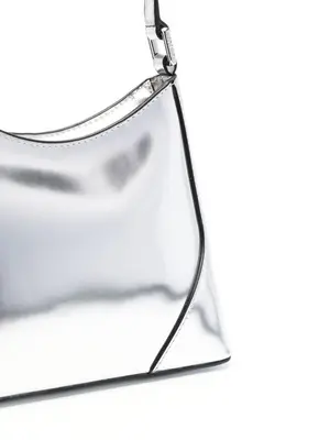 Staud Linda Shoulder Bag - Silver