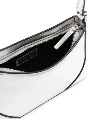 Staud Linda Shoulder Bag - Silver