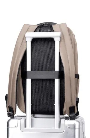 LUX AND NYX 16-inch Laptop Backpack - Light Beige
