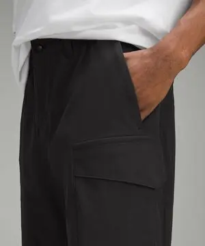 Lululemon Stretch Cotton Versatwill Relaxed-fit Cargo Pant - Black