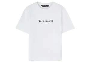 Palm Angels Slim Fit T-shirt - White/black