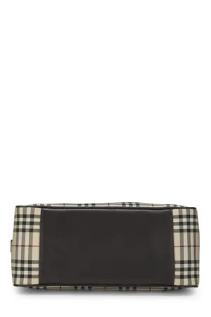 Burberry House Check Bowler Handbag - Brown
