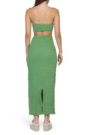 Princess Polly Matilda Crinkle Bandeau & Maxi Skirt Set