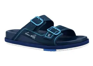 LOUIS VUITTON Trainer Mule - Blue