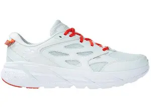 Hoka One One Clifton L Athletic Sneakers - Wan Blue/mandarin Red