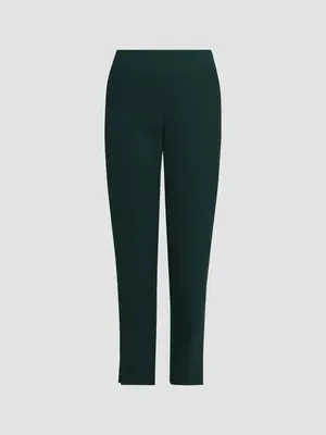Giorgio Armani Stretch Wool Straight Pants