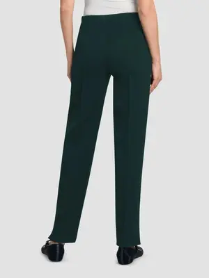 Giorgio Armani Stretch Wool Straight Pants