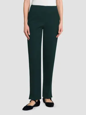 Giorgio Armani Stretch Wool Straight Pants