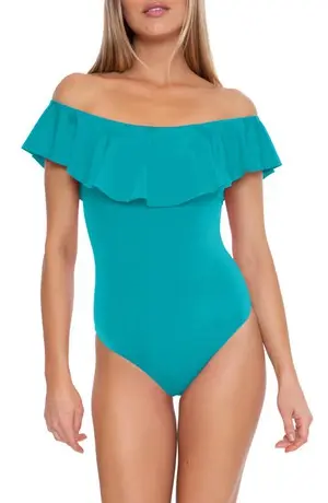 Trina Turk Ruffle Swimsuits