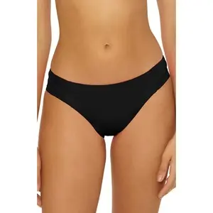 Trina Turk Monaco Side Tab Hipster Bikini Bottom - Black