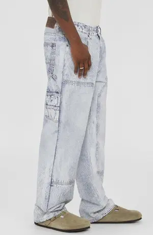 GUESS ORIGINALS Photorealistic Paneled Pants