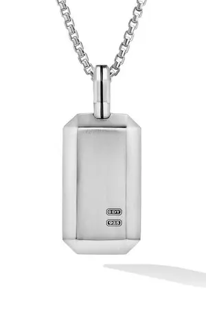 David Yurman Deco Tag Pendant