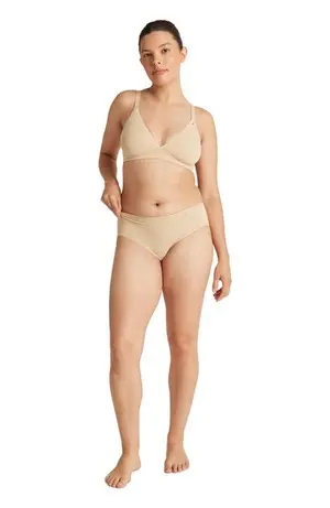 NUDEA The Stretch Mid Rise Bikini Brief - Bare01