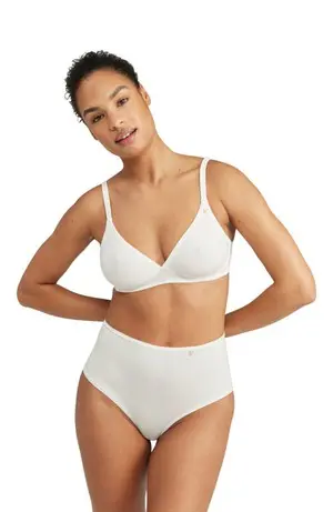 NUDEA The Stretch Easy Does It Bralette - White