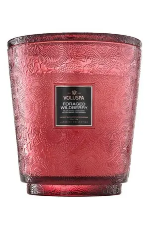 Voluspa Five-wick Hearth Candle - Foraged Wildberry