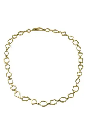 LESLIE PAIGE Mixed Chain Necklace - 14k Yellow Gold