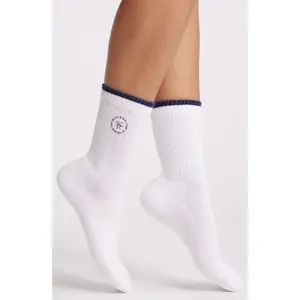 Sporty & Rich Health & Wellness Club Crew Socks