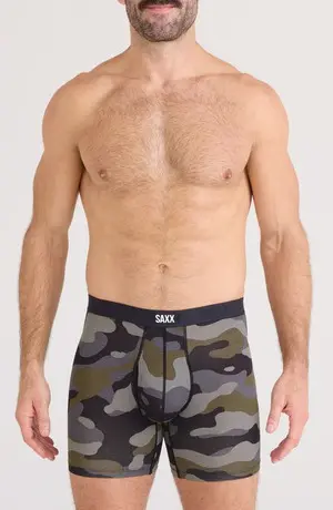 SAXX Vibe Xtra Soft Comfort Boxer Briefs Dunk Tank Camo-multi