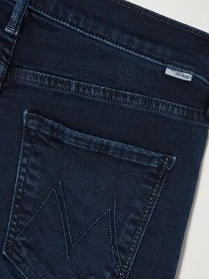 MOTHER The Dazzler Ankle Mid-rise Slim-leg Jeans