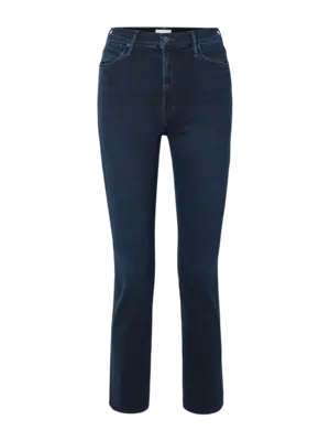 MOTHER The Dazzler Ankle Mid-rise Slim-leg Jeans - Blue