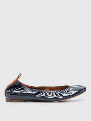 Women's Navy Ballet Flats