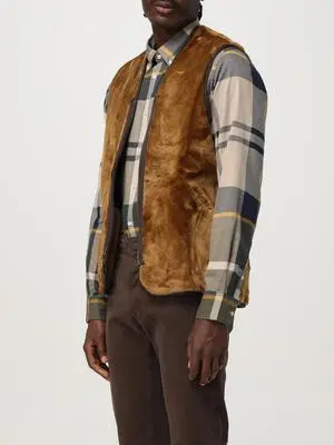Barbour Faux Fur Vest - Brown