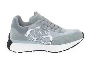 Alexander McQueen Sprint Runner Sneakers - Grey/white
