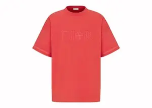 Dior X Stone Island Oversized T-shirt - Red