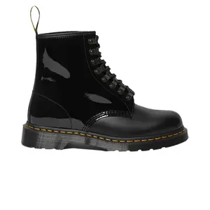 Dr. Martens Pleasures X 1460 Smooth Patent Lamper - Black
