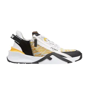 Fendi Flow Ff Motif Slip-on - Yellow