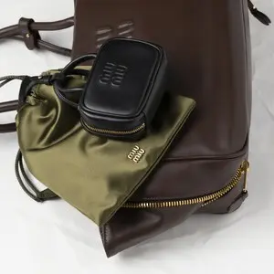 Miu Miu Beau Leather Micro Bag