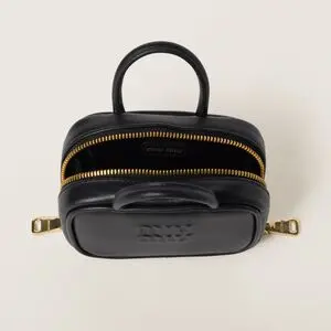 Miu Miu Beau Leather Micro Bag