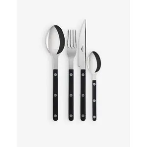 SABRE Bistrot 24-pieces Stainless-steel Cutlery Set - Black