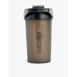GYMSHARK Brand-print Plastic Shaker Bottle