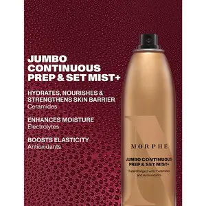 MORPHE Jumbo Continuous Prep & Set Mist+ Spray 184g