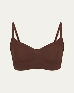 SKIMS Seamless Sculpt Pullover Bra Cocoa