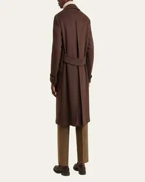 Loro Piana Double-breasted Cashmere Coat