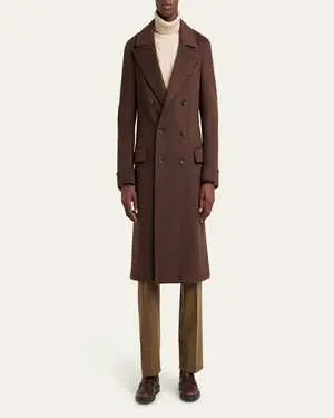 Loro Piana Double-breasted Cashmere Coat