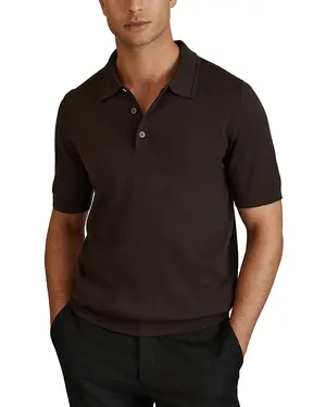 REISS Manor Slim Fit Polo Sweater