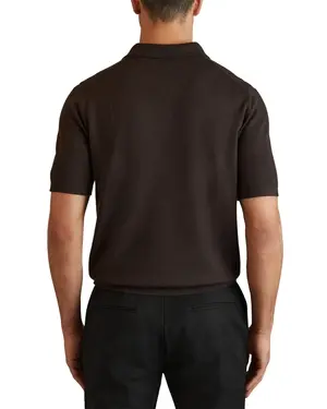 REISS Manor Slim Fit Polo Sweater