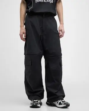 Balenciaga Unity Sports Icon Light Cargo Pants - 1000 Black 