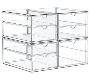 SORBUS 7-drawer Acrylic Organizer For Makeup - One-color