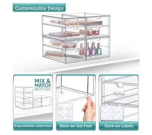 SORBUS 7-drawer Acrylic Organizer For Makeup