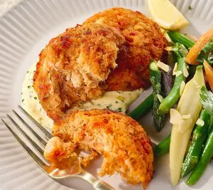 EGG HARBOR 6 Oz. Jumbo Lump Crab &lobster Cakes - One-color
