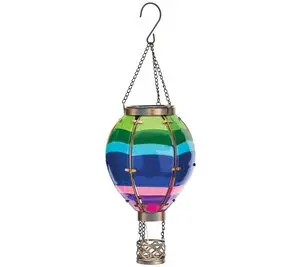REGAL ART & GIFT Hot Air Balloon Solar Lantern Sm Strip - One-color