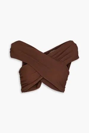 Mara Hoffman Lorina Stretchmatelassé Bikini Top