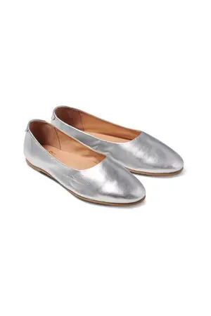 Beek Swiftlet Ballet Slipper - Silver
