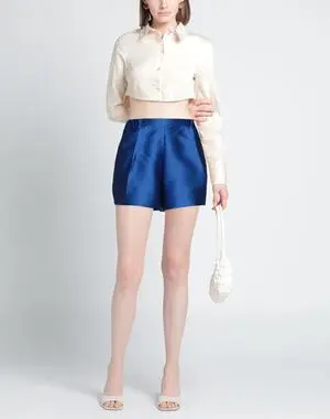 Sandro High-waisted Satin Shorts
