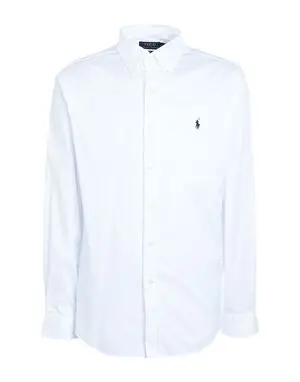 Polo Ralph Lauren Slim Fit Stretch Poplin Shirt - White