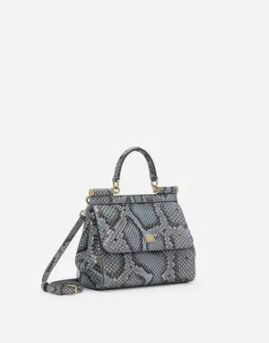 Dolce & Gabbana Sicily Handbag - Light Blue